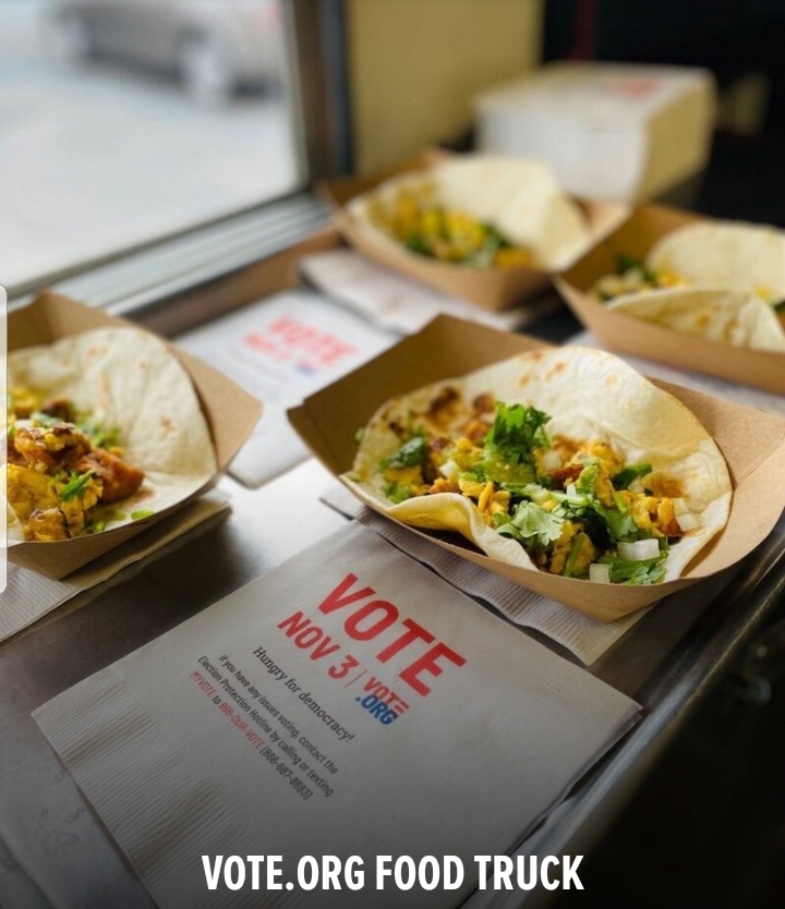 Vote.Org Food Trucks Feeding Voters for Free at Polling Locations ...