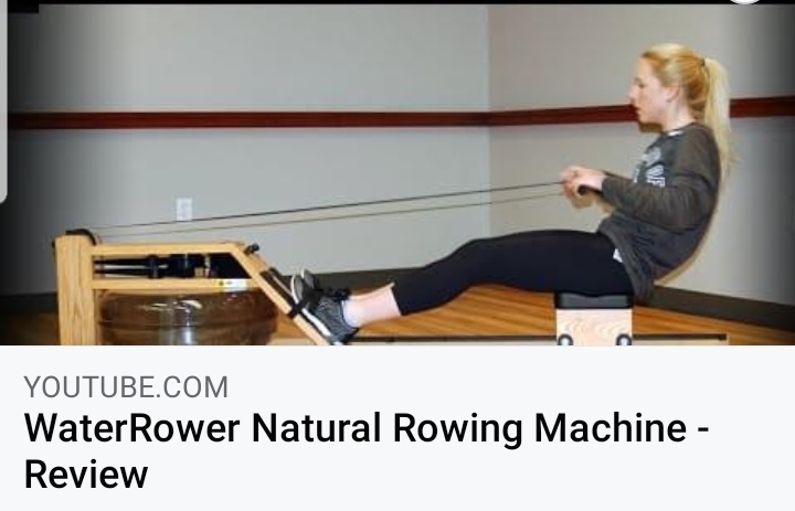 Watch “WaterRower Natural Rowing Machine – Review” on YouTube | Leila ...