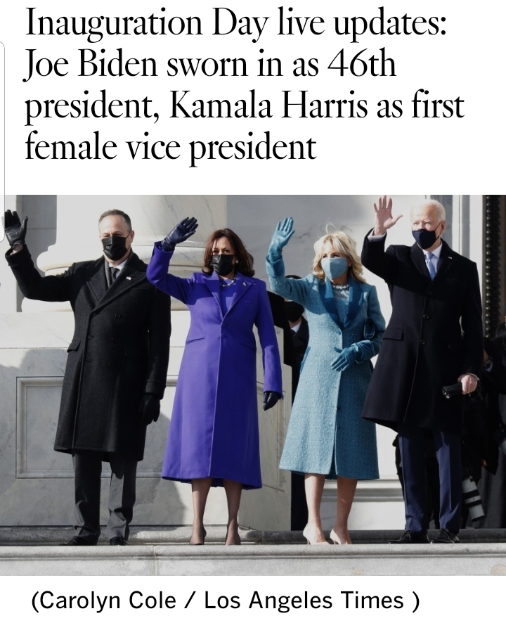 **Inauguration Poem Vid&Words* 01/20/2021 President Joe Biden & Vice ...