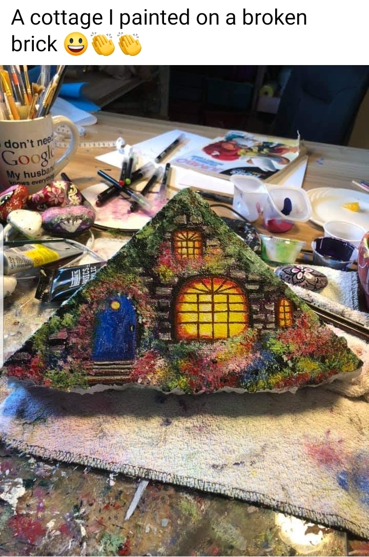 Beyond Cool. I Think My New Hobby Obsession Painting On A Rock. | Leila ...