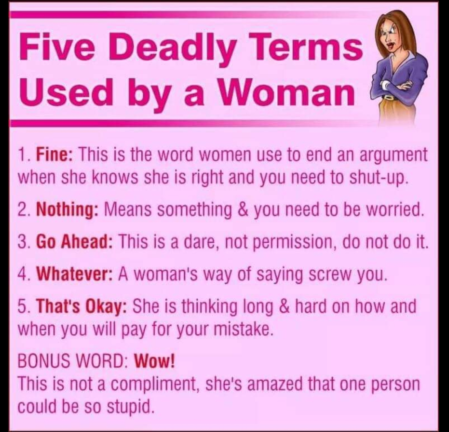 Five Deadly Terms Used By Women 😂😂😂😂😂 | Leila World Blog