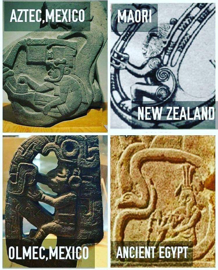 Very Fascinating … Ancient Archeology … 4 Parts Of The World ...