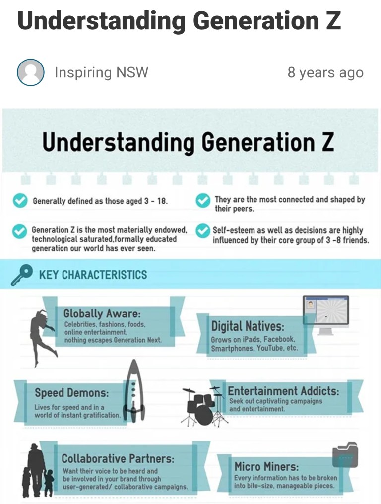 Generations Defined, The Characteristics, The Similarities, The ...