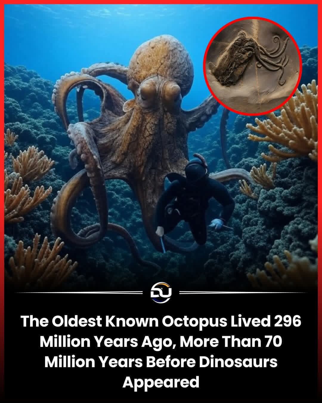 The Ancient Octopus Was Here Before Dinosaur | Leila World Blog