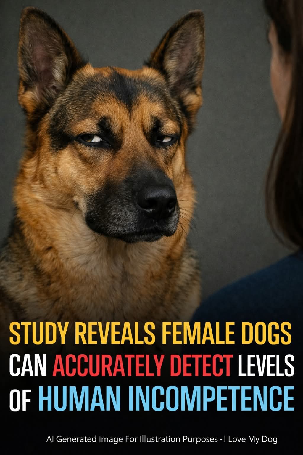 Female Dogs Can Detect Incompetence In Humans | Leila World Blog